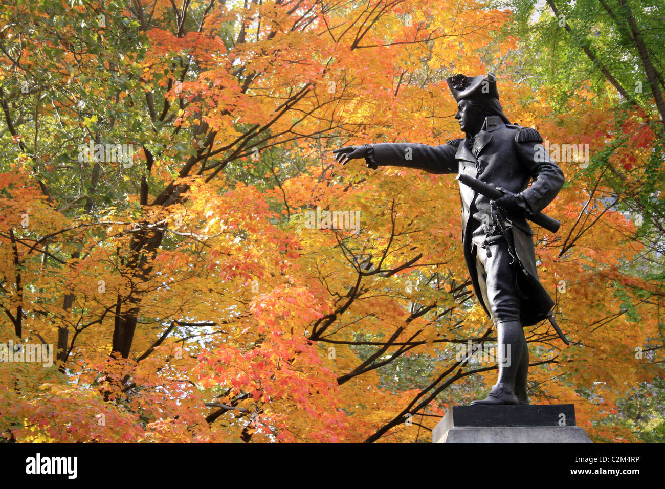 COMMODORE JOHN BARRY STATUE PHILADELPHIA USA 20 October 2010 Stock ...