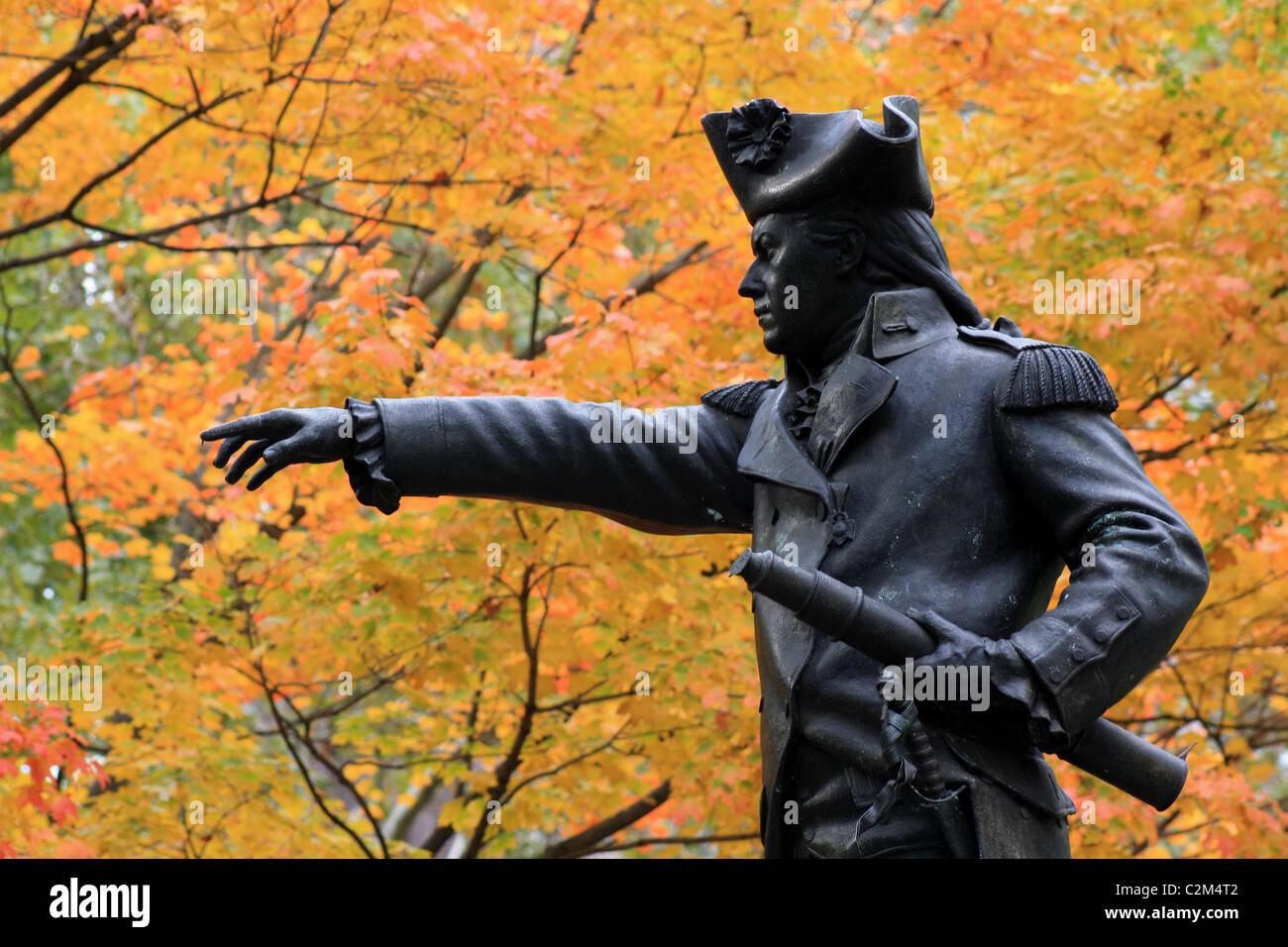 COMMODORE JOHN BARRY STATUE PHILADELPHIA USA 20 October 2010 Stock ...