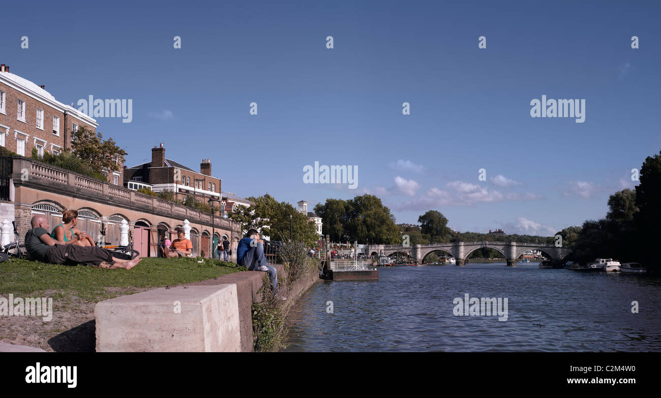 Richmond Houses London High Resolution Stock Photography and Images - Alamy