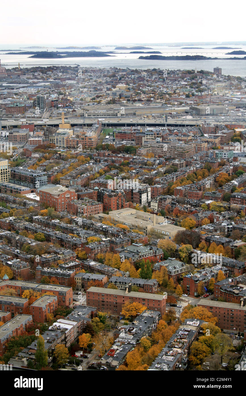 BOSTON VIEW BOSTON USA 25 October 2010 Stock Photo - Alamy