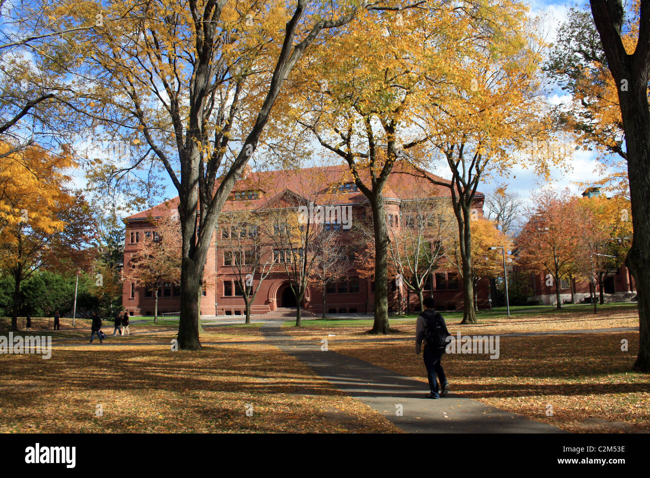 HARVARD SEVER HALL CAMBRIDGE USA 31 October 2010 Stock Photo - Alamy