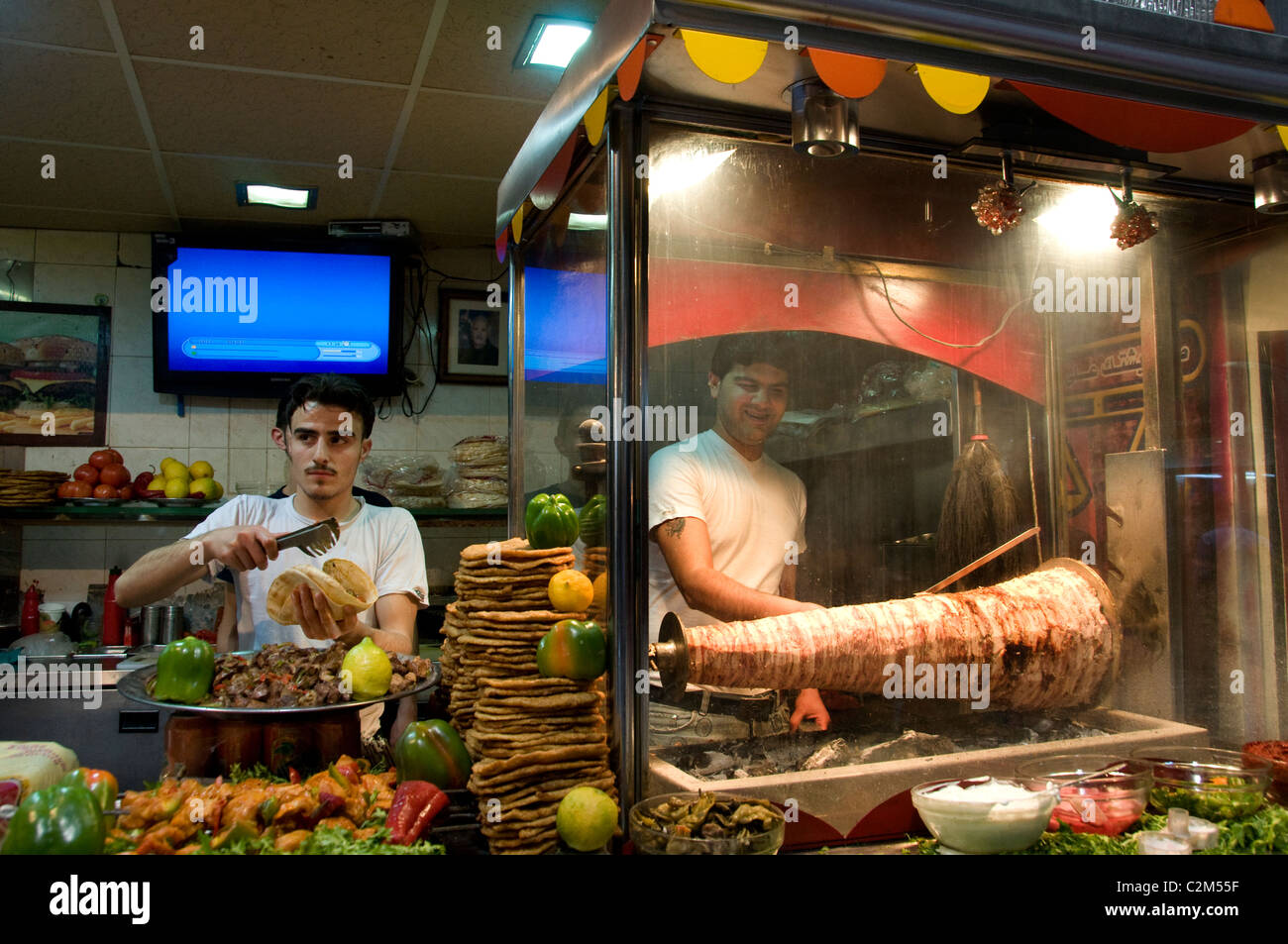 Aleppo Bazaar Souk Souq market Town City Syria Syrian Middle East Stock ...