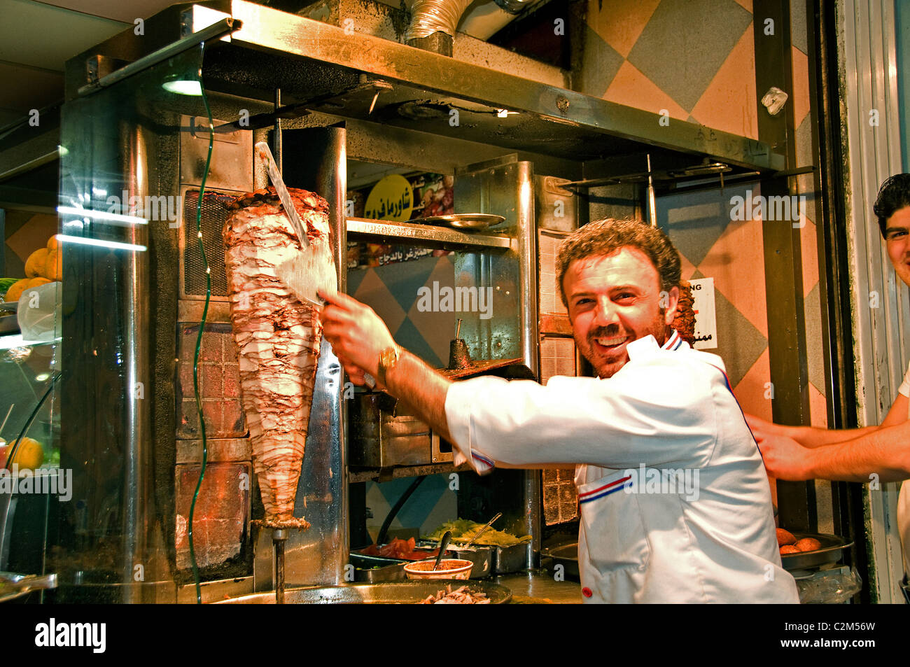Aleppo Bazaar Souk Souq market Town City Syria Syrian Middle East Stock ...