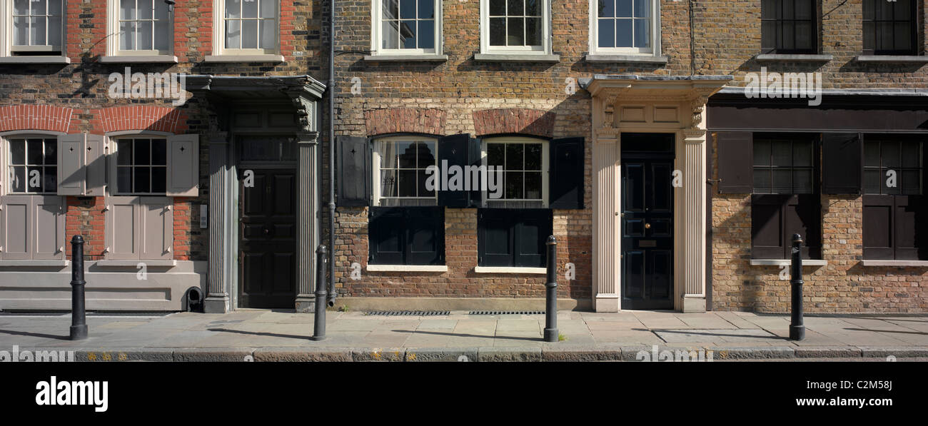 Georgian houses spitalfields london High Resolution Stock Photography ...