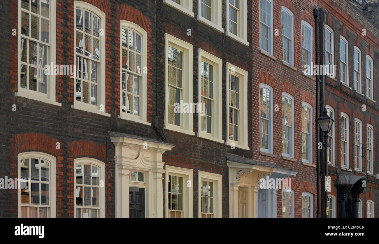 Georgian houses spitalfields london High Resolution Stock Photography ...