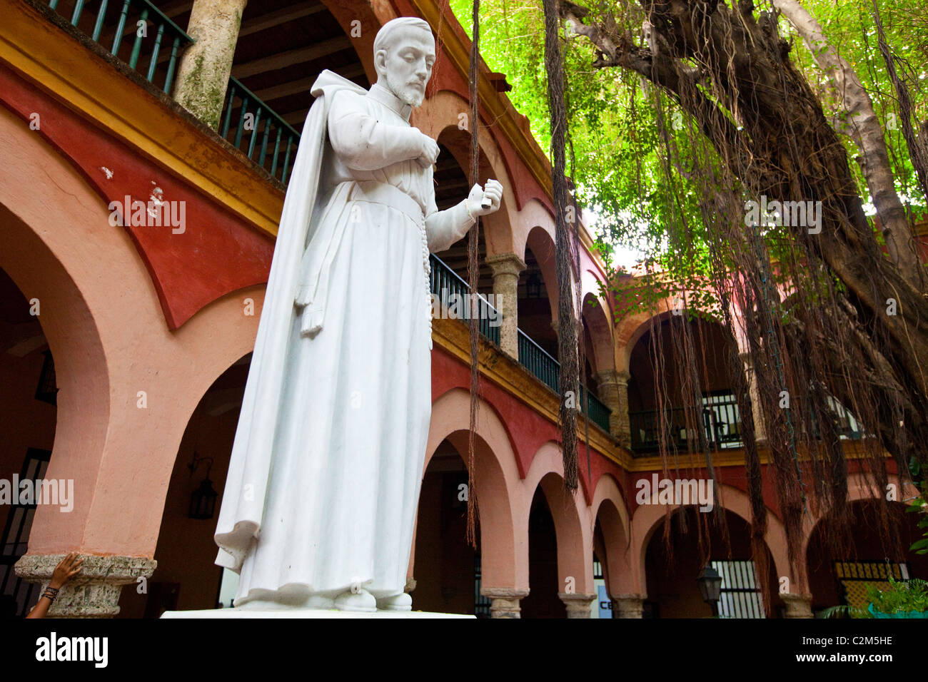 Rafael Nunez University in the cloisters of Iglesia de la Santa Orden ...