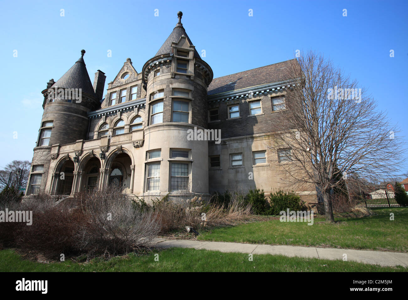 Detroit abandoned street hi-res stock photography and images - Alamy