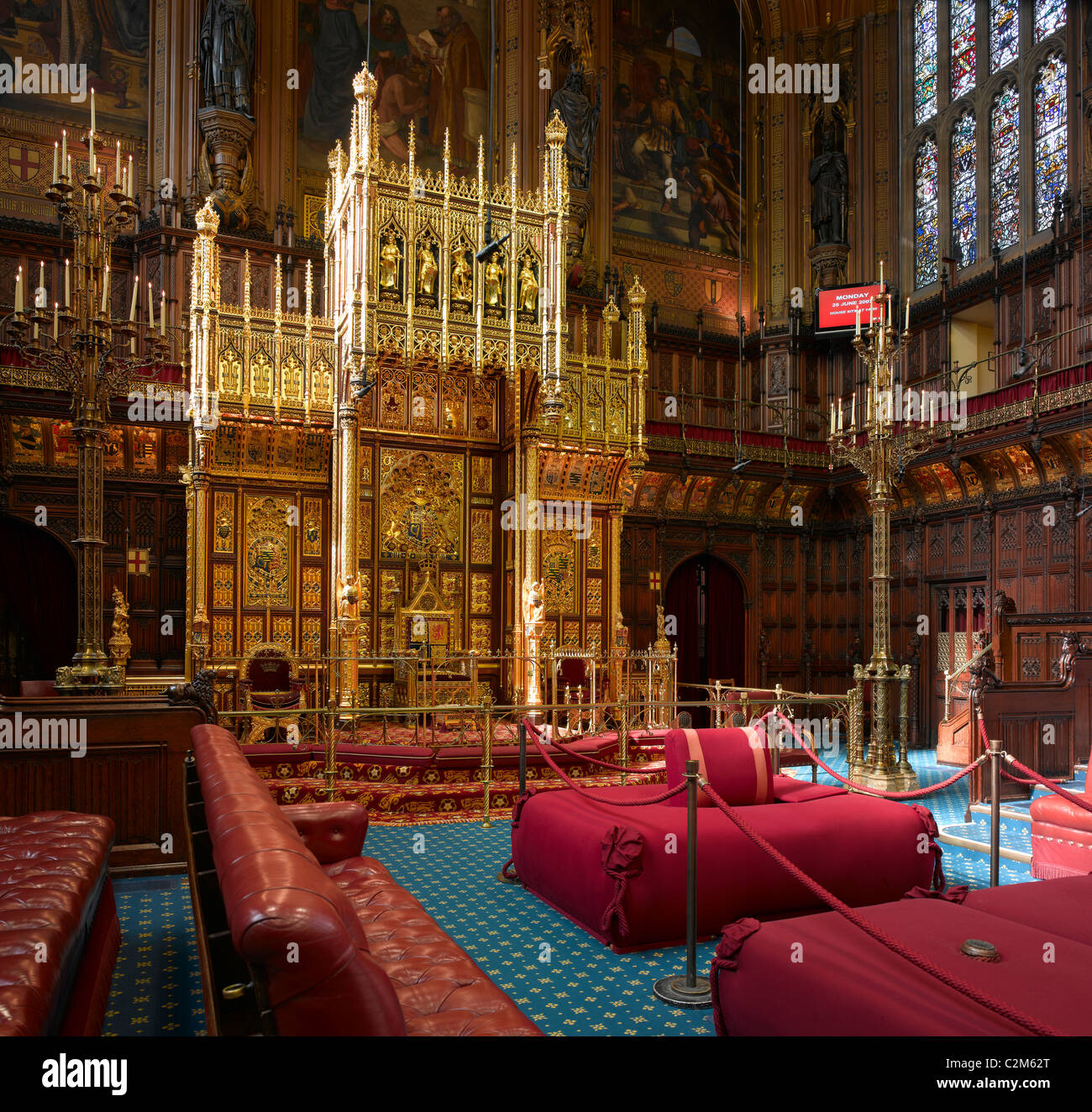 Panelling houses of parliament hi-res stock photography and images - Alamy