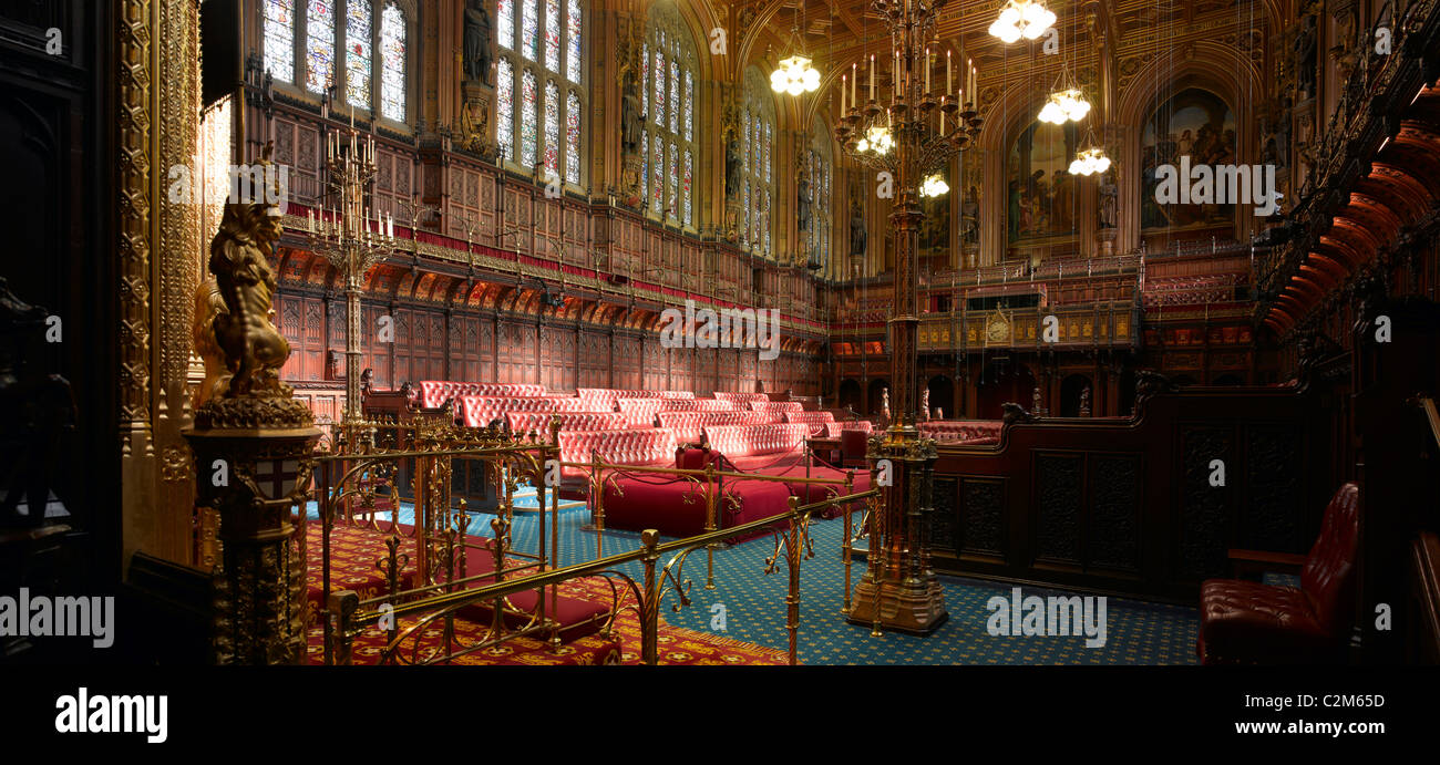 London palace of westminster interior hi-res stock photography and ...