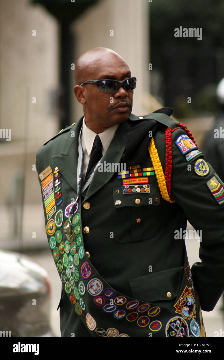 SCOUT MASTER MARTIN LUTHER KING JR. DAY ATLANTA USA 17 January 2011 ...