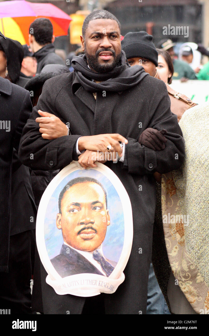 Martin luther king jr day march hi-res stock photography and images - Alamy