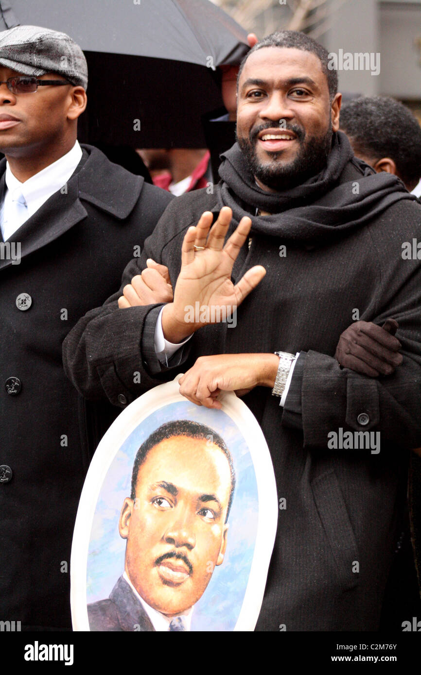 MARTIN LUTHER KING DAY MARCH MARTIN LUTHER KING JR. DAY ATLANTA USA 17 ...