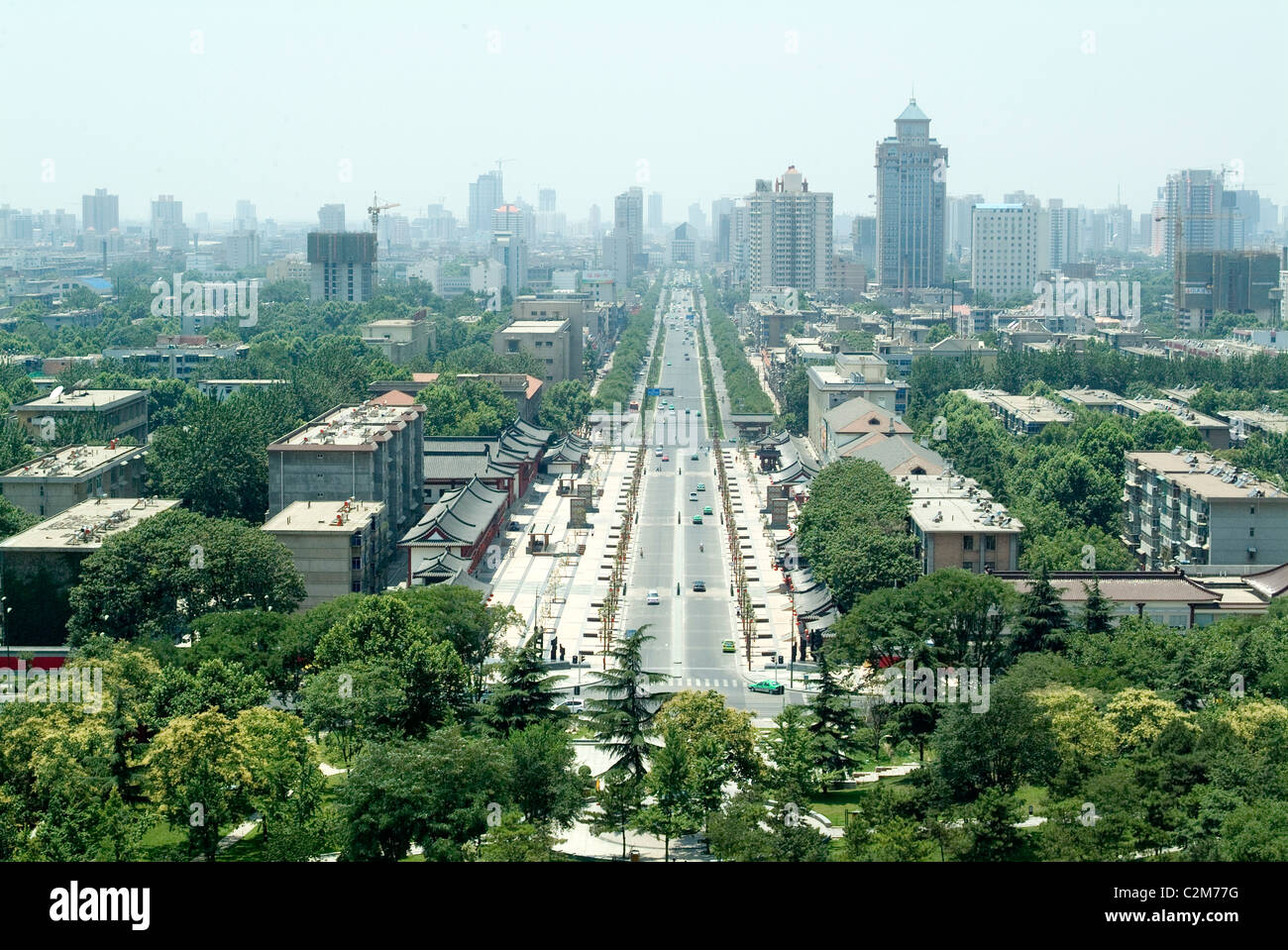 Xian china streets hi-res stock photography and images - Alamy