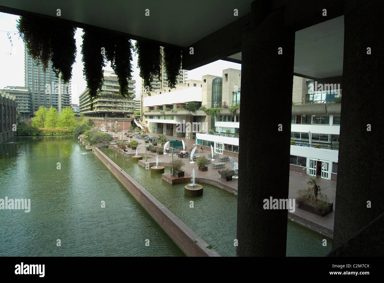 The Barbican, London. View of Barbican and Arts Complex, Barbican ...