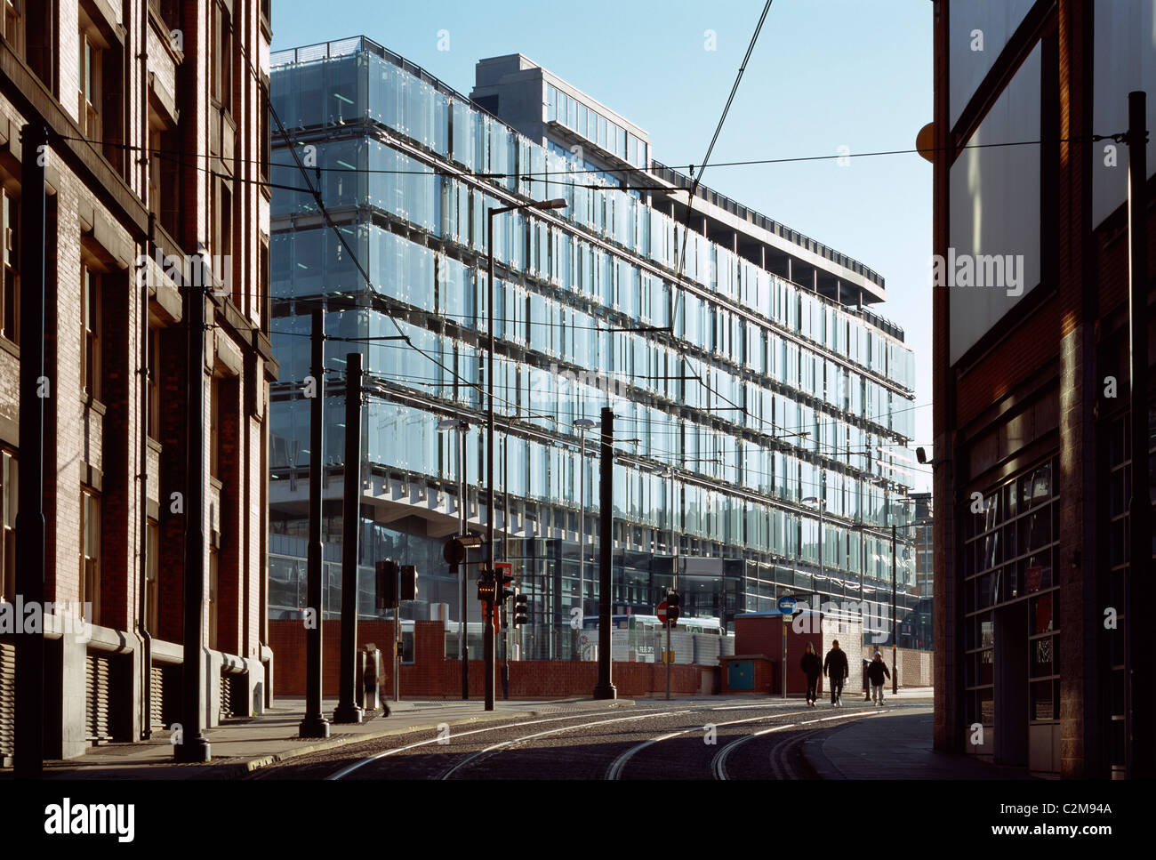 Transport Interchange, Manchester Stock Photo - Alamy