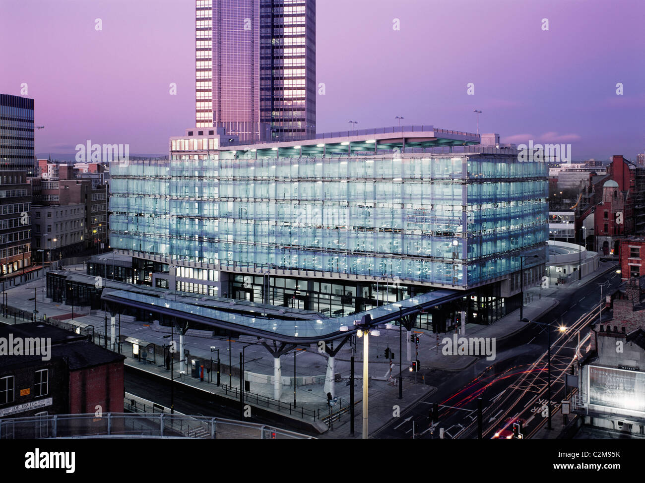 Transport Interchange, Manchester Stock Photo - Alamy