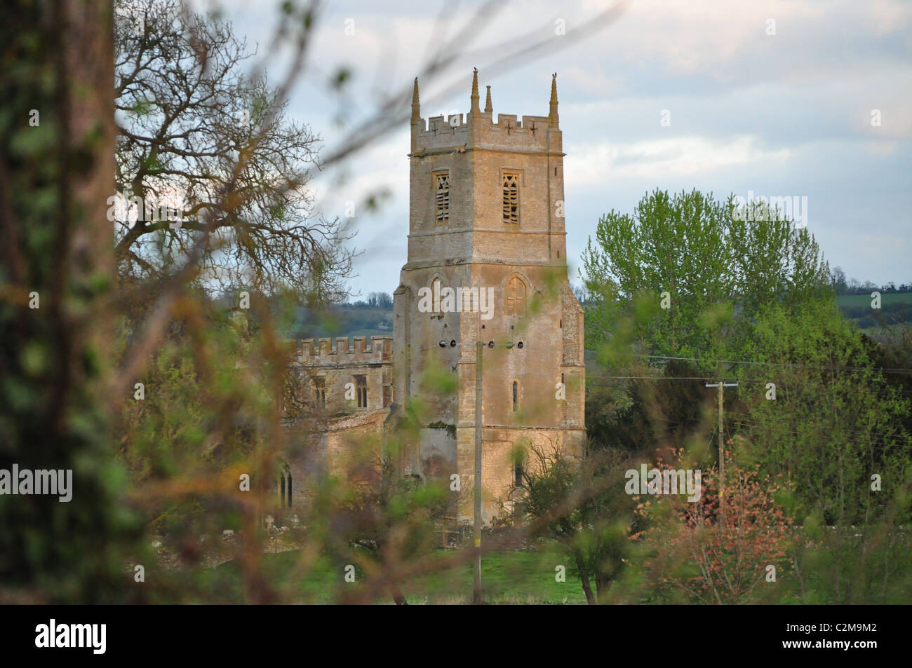 Church at Long Compton Stock Photo - Alamy