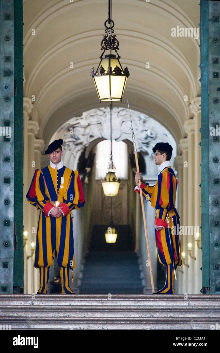 Vatican Guards St Peters Basilica Rome St. Peter's Basilica: A Naked