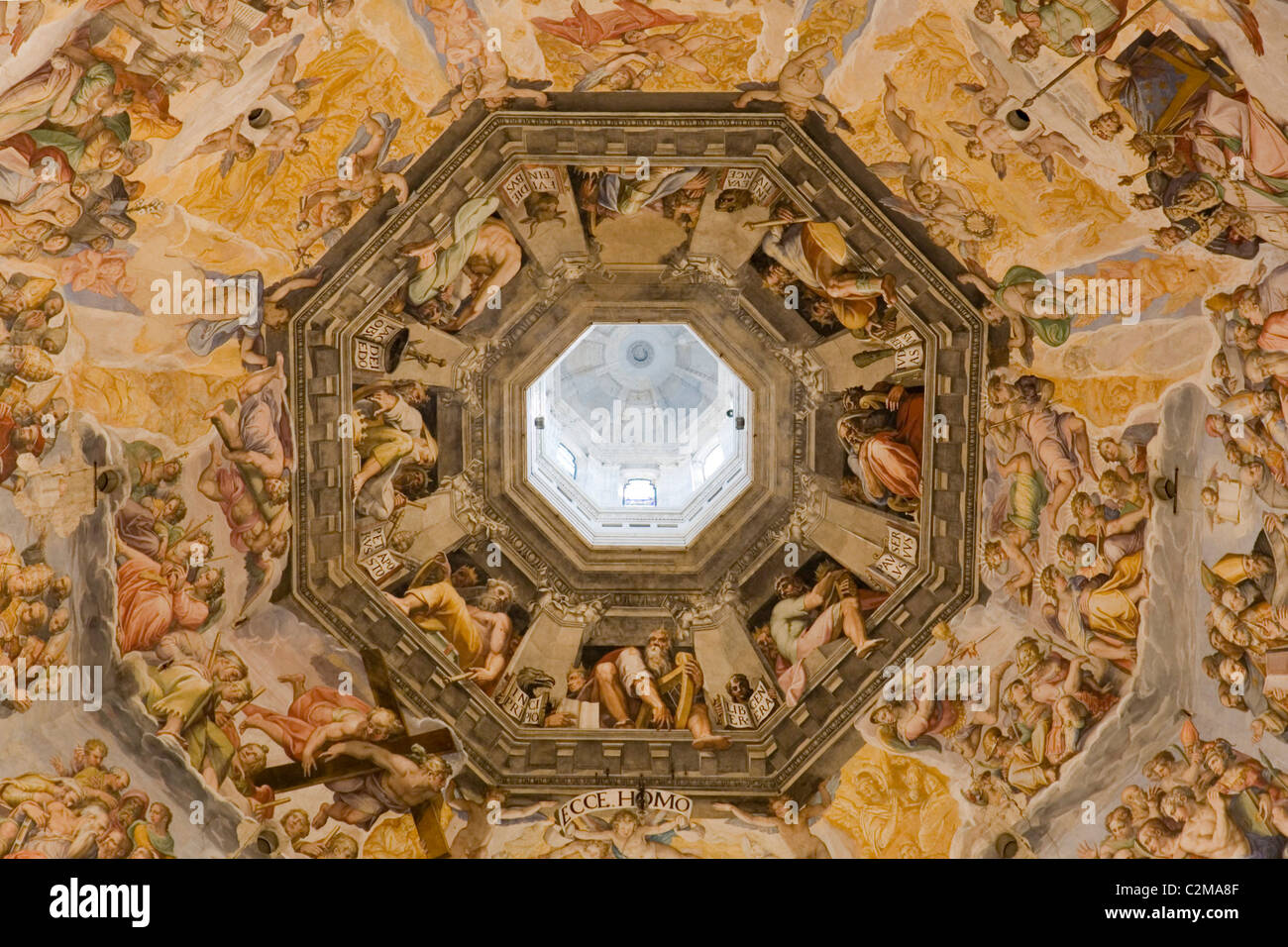 Ceiling detail inside the Duomo, Florence, Italy Stock Photo - Alamy