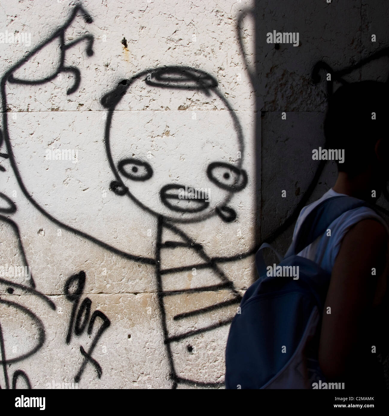 Graffiti signs venice hi-res stock photography and images - Alamy