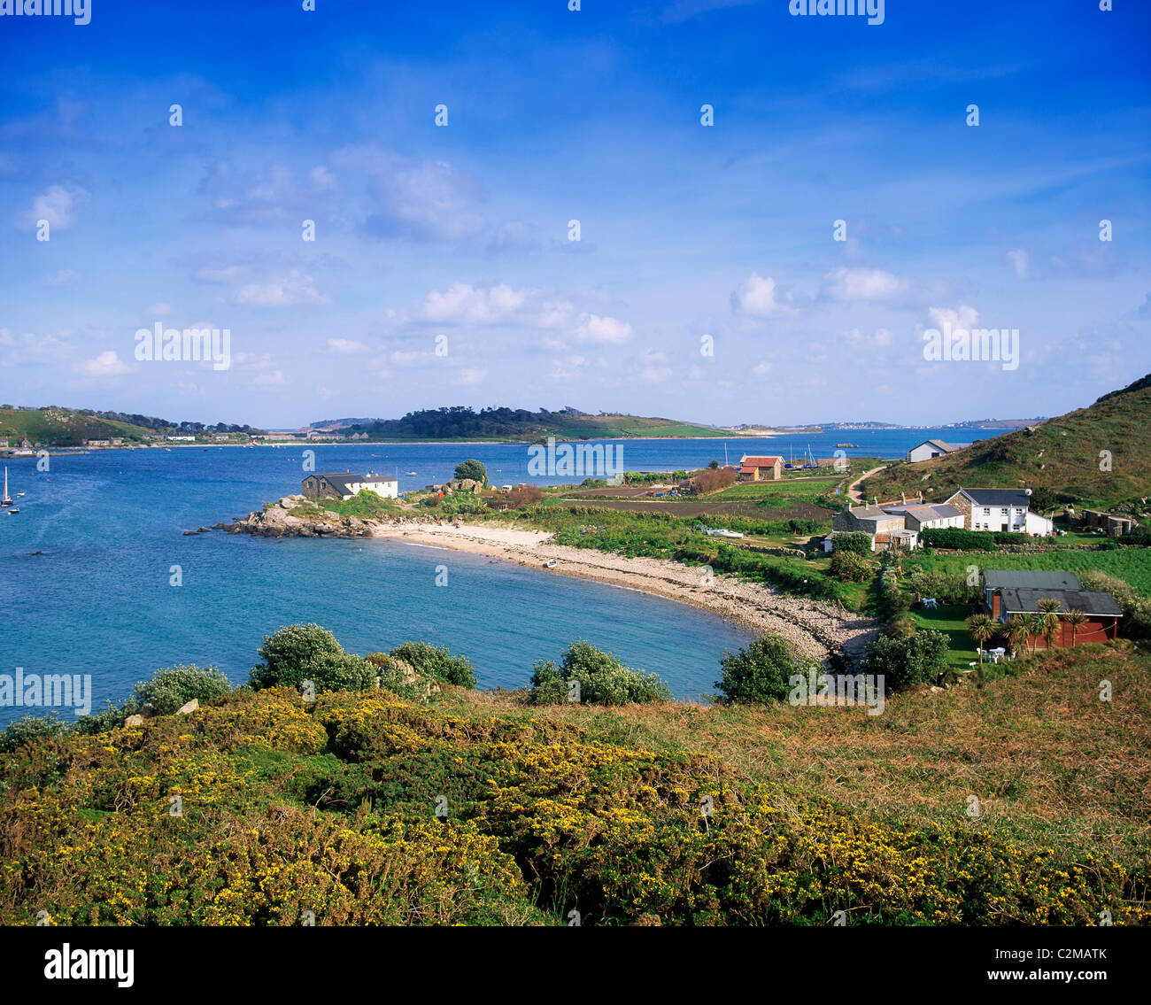 Bryher, Isles Of Scilly, Great Britain; Tresco In The Background From ...