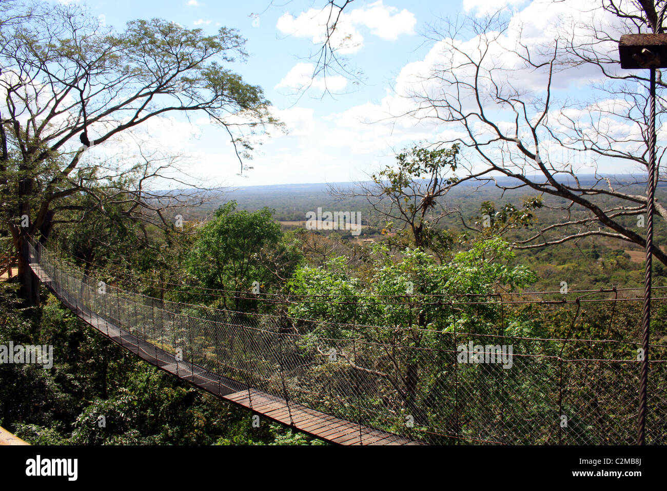 POSTE ROJO TREEHOUSE GRANADA NICARAGUA 13 February 2011 Stock Photo - Alamy