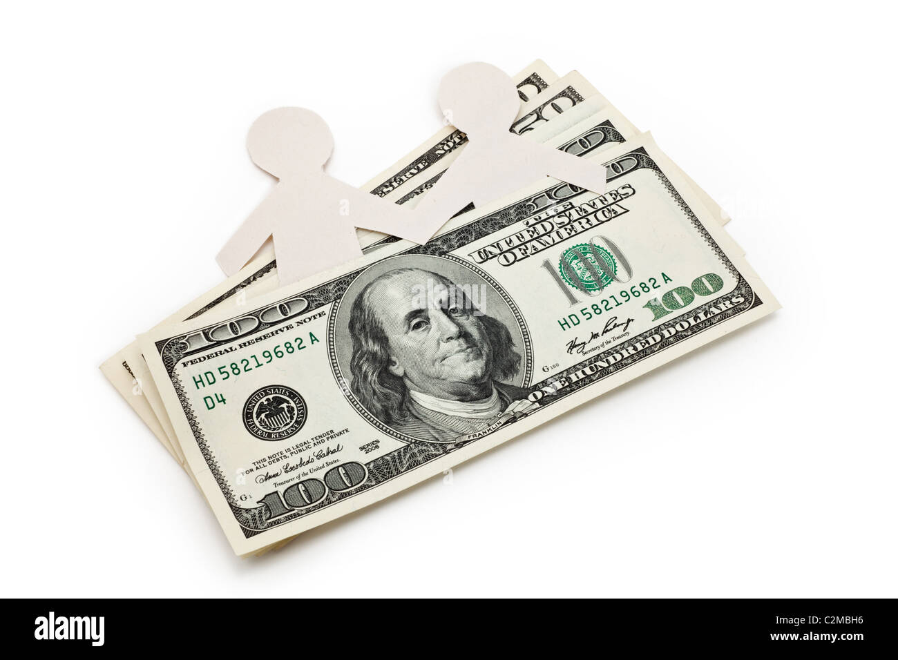 Close up paper people Cut Out Stock Images & Pictures - Alamy