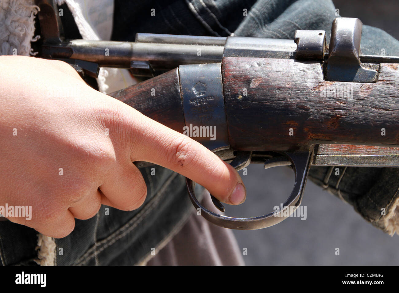 1930s Lee Enfield rifle Stock Photo - Alamy