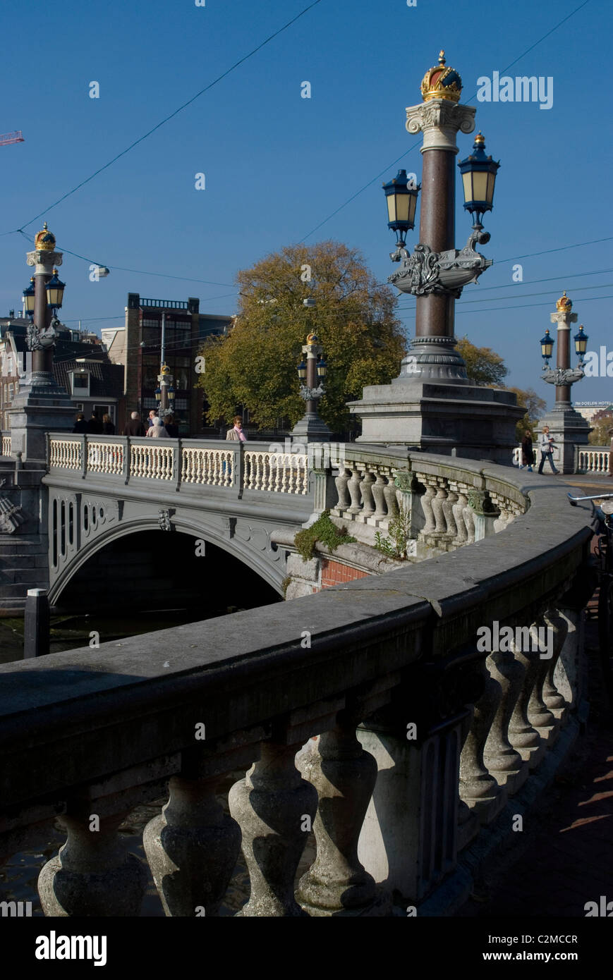 Blauwebrug (Blue Bridge), Amsterdam Stock Photo - Alamy