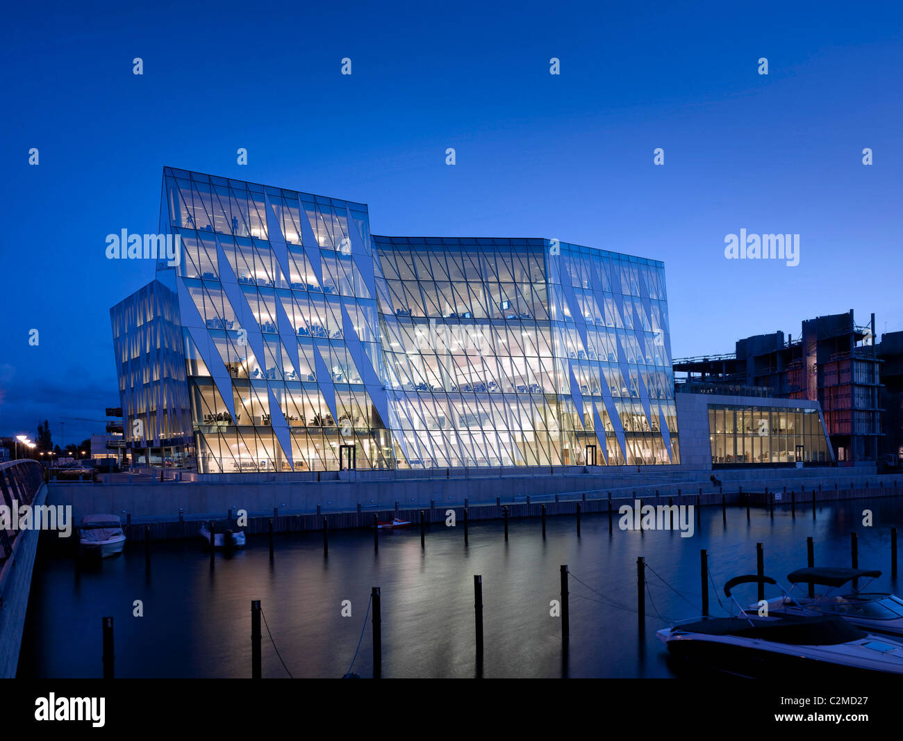 Saxo Bank, Hellerup, Copenhagen. RIBA International Award 2009 Stock ...