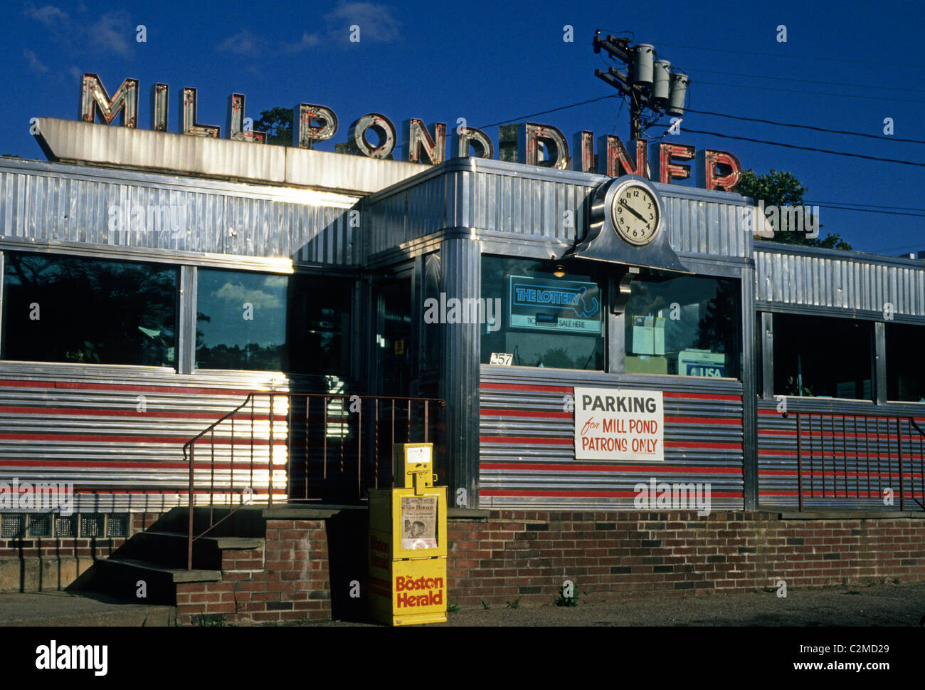 Boston herald newspaper box hi-res stock photography and images - Alamy