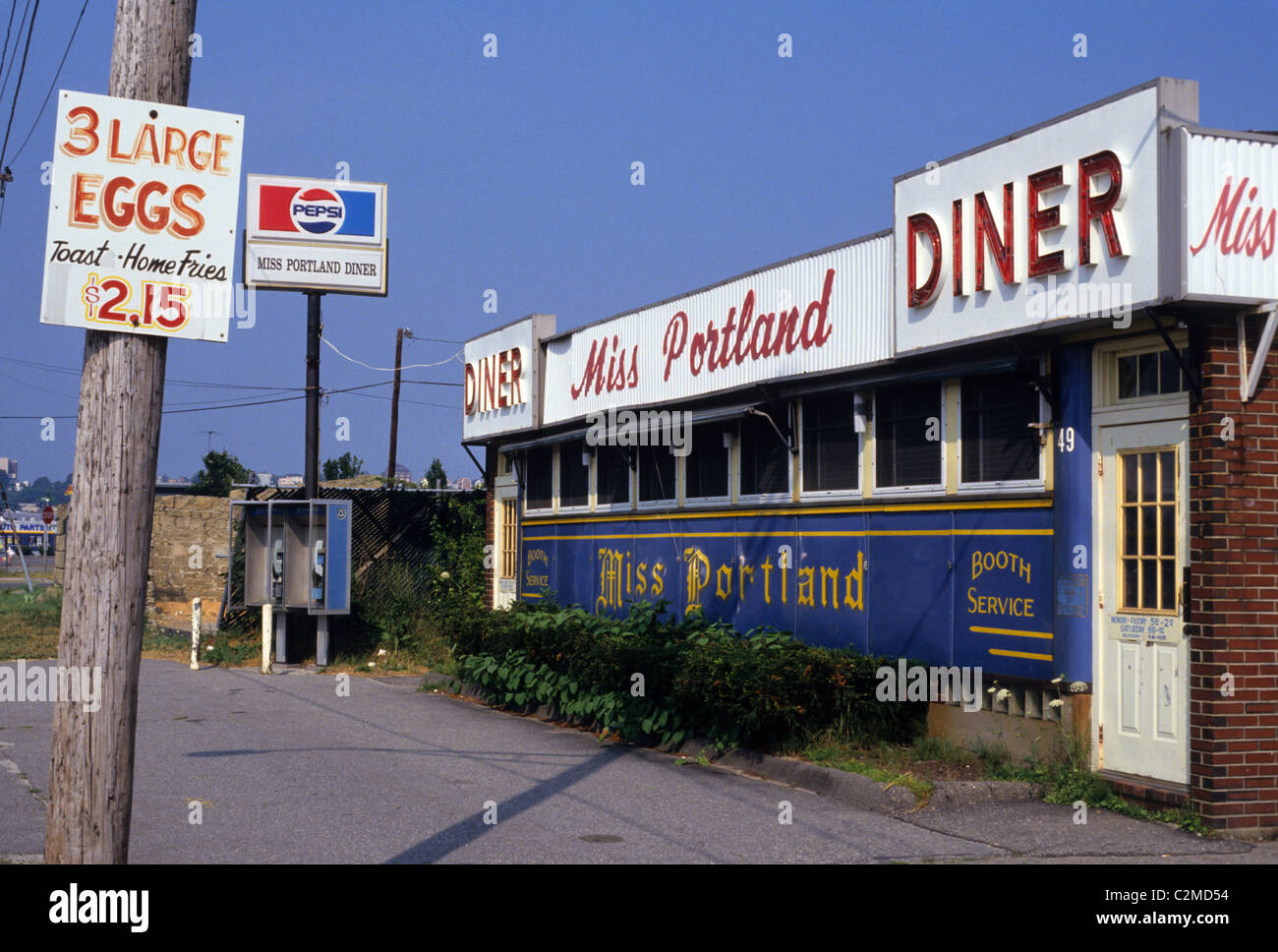Miss Portland Diner at their former location on Marginal Way in ...