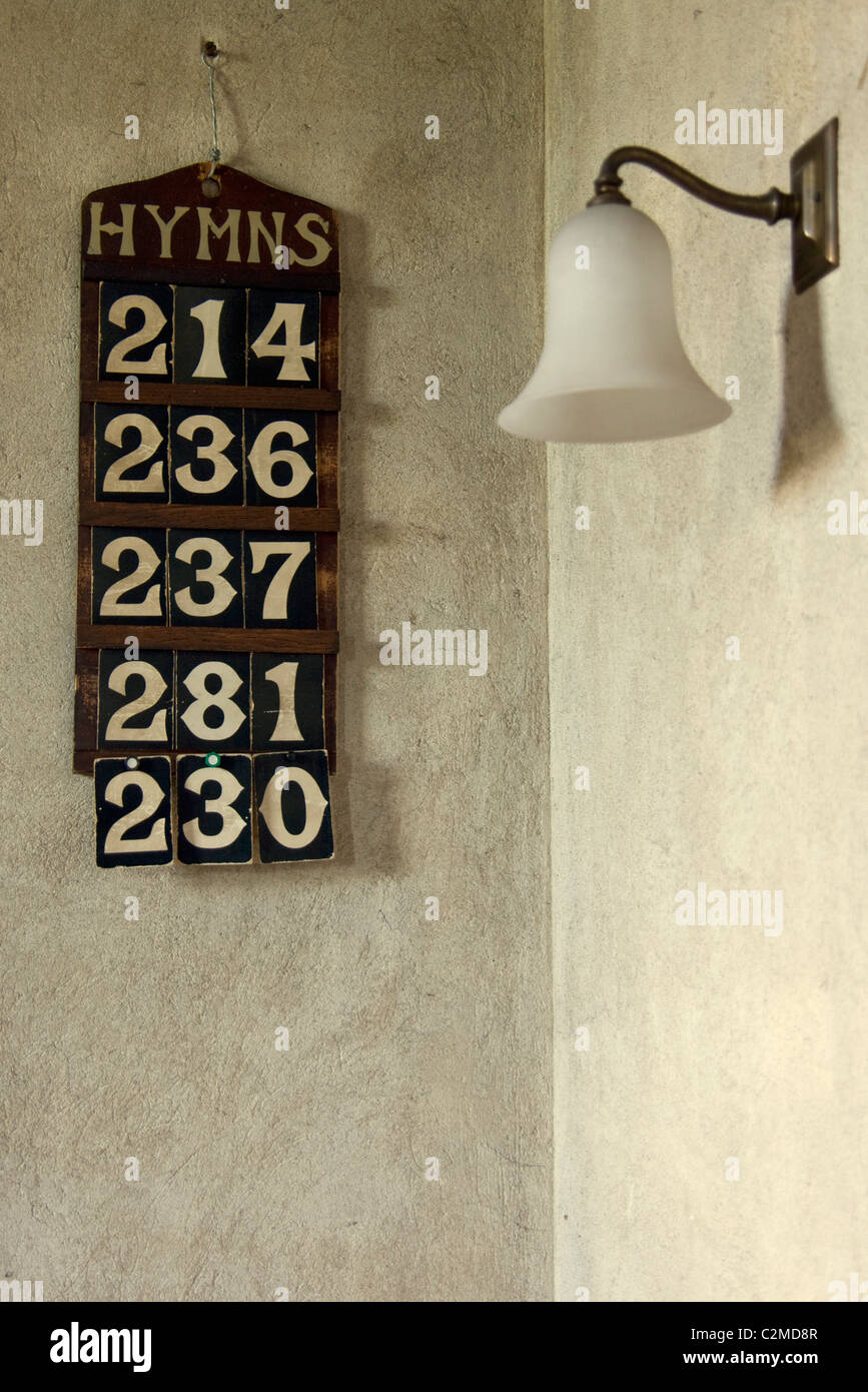 Hymn number hi-res stock photography and images - Alamy