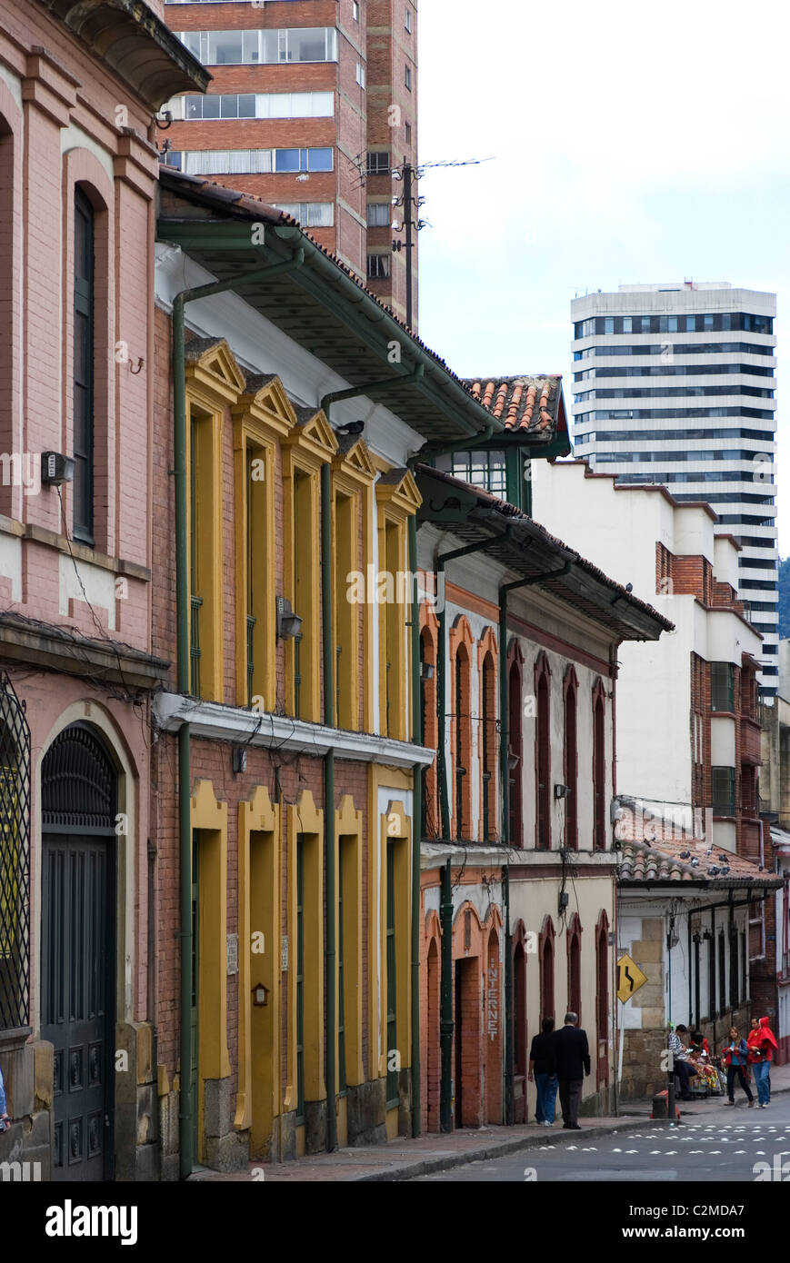 Candelaria old section city colombia hi-res stock photography and ...