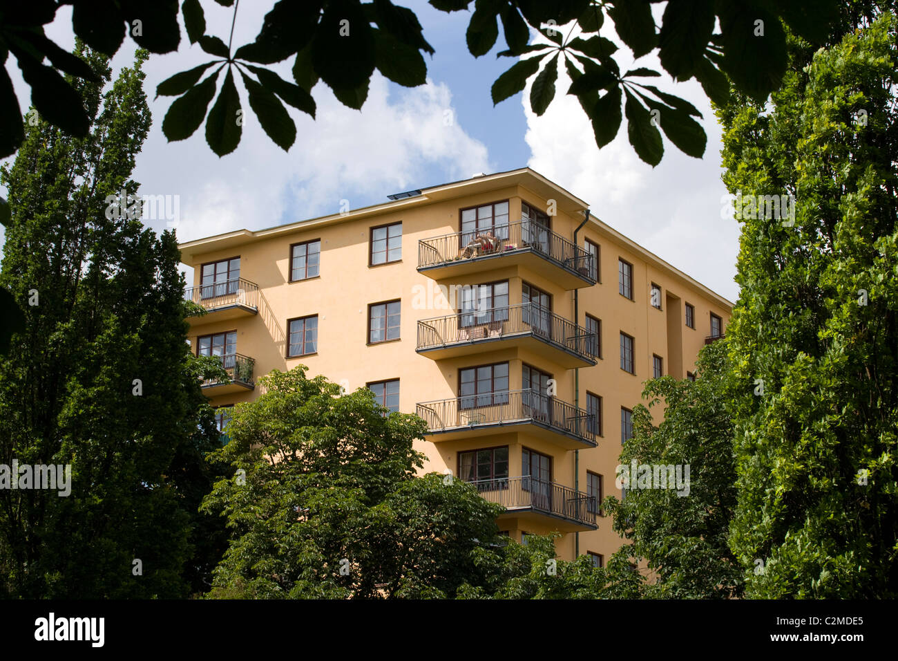 Functionalist Housing, Tessinparken, Gardet, Stockholm Stock Photo - Alamy Functionalist Housing, Tessinparken, Gardet, Stockholm Stock Photo - Alamy