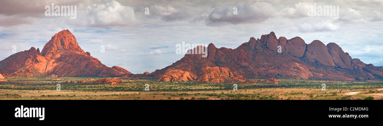 Mountain Range, Spitzkop, Namibia Stock Photo - Alamy