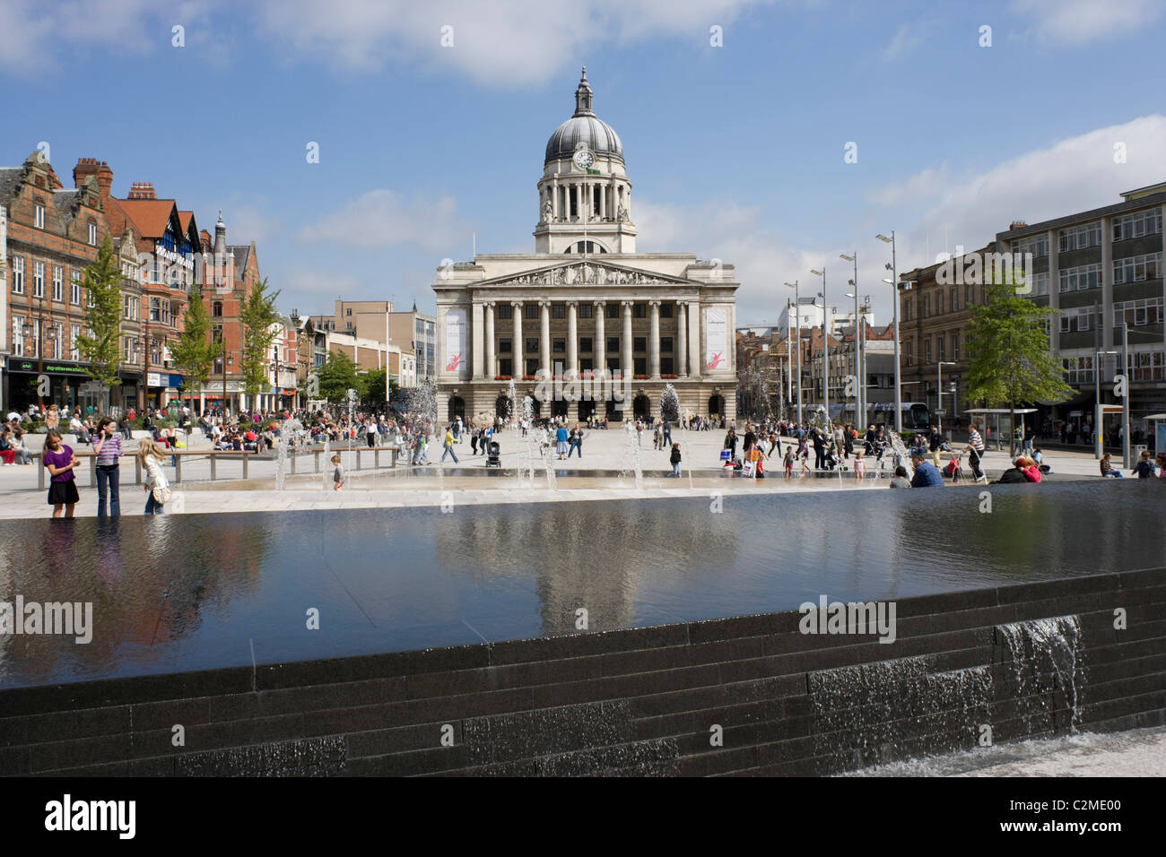 Old Market Square, Nottingham, England. RIBA Award winning ...