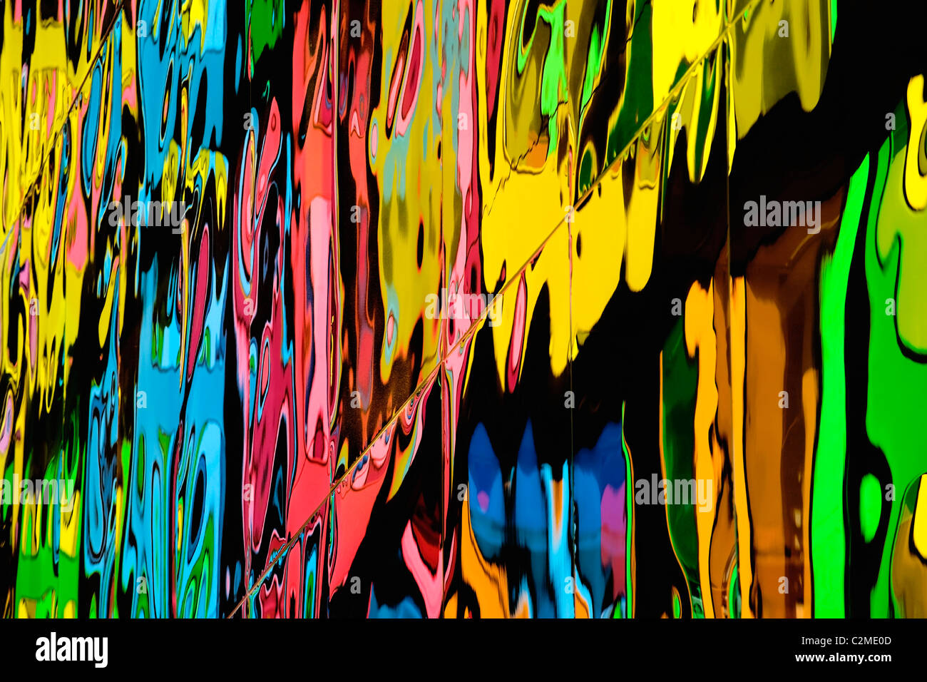Reflection Of Colors Stock Photo - Alamy