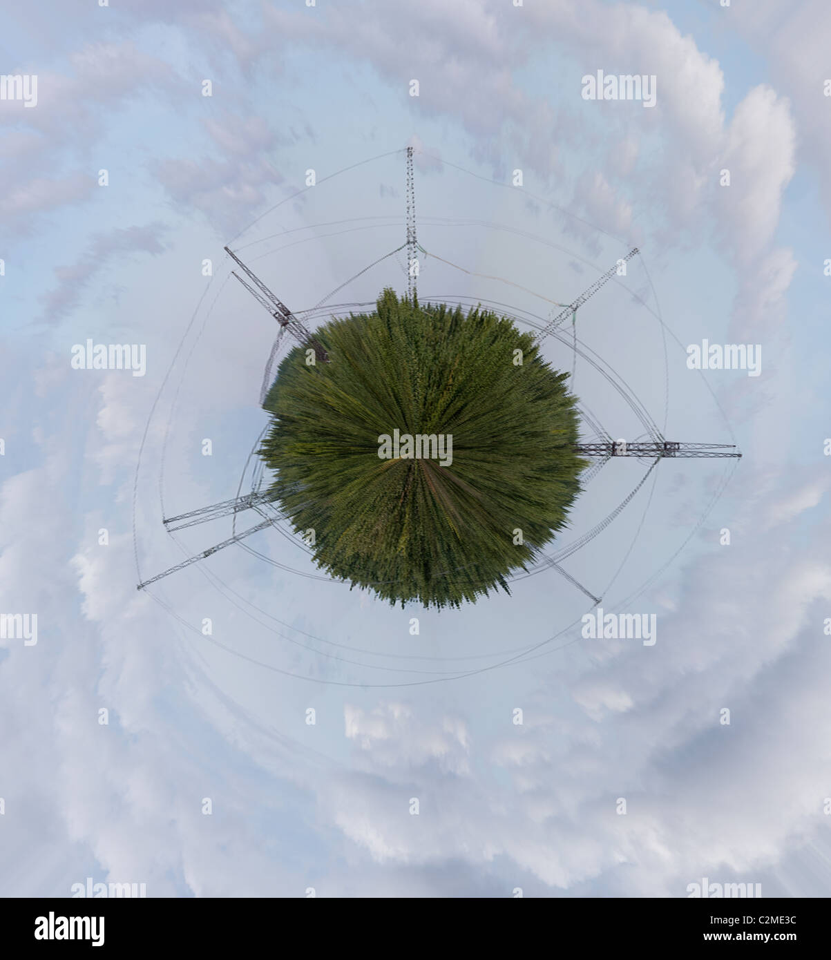 Little green Planet Stock Photo - Alamy