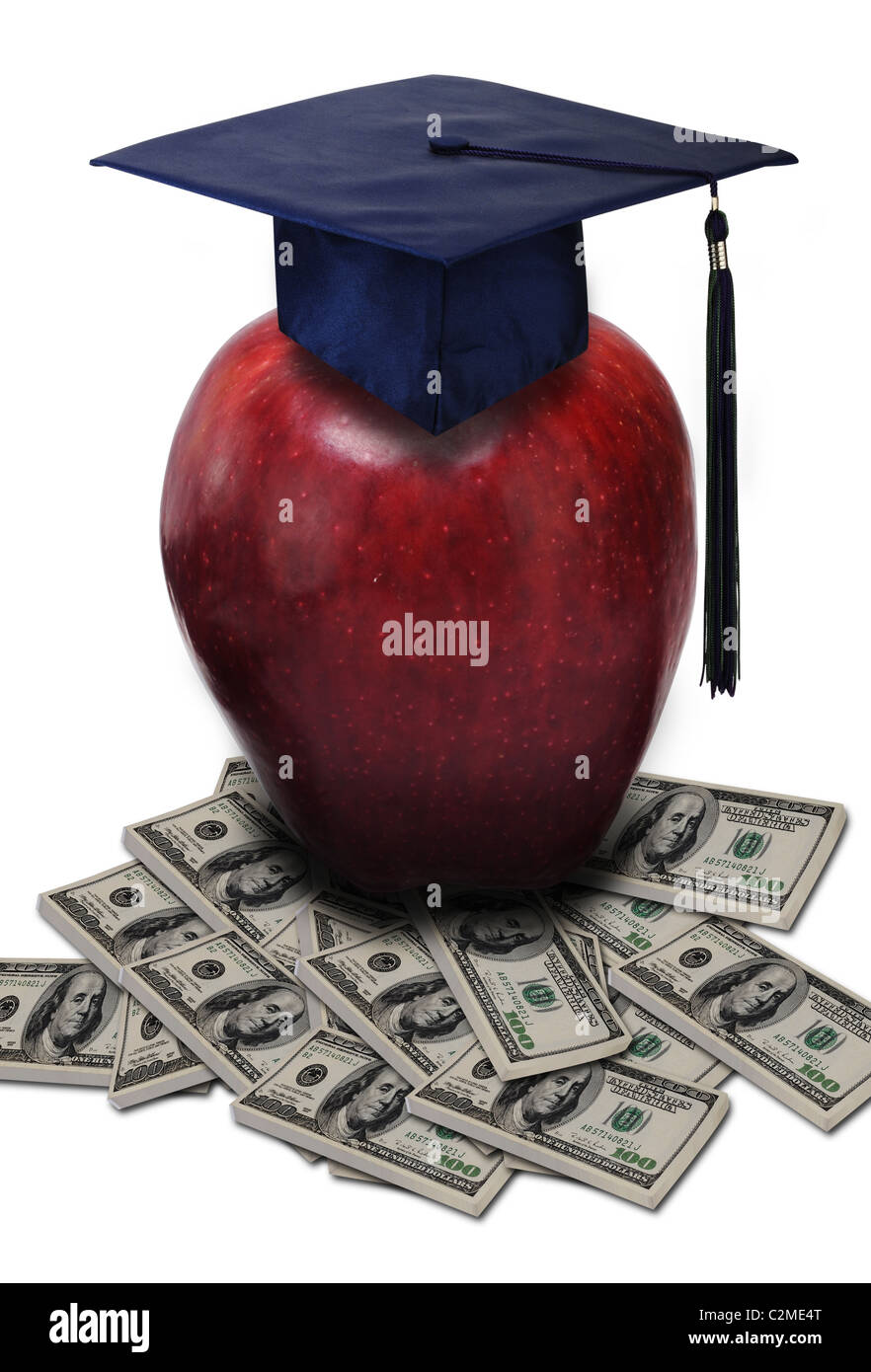 The high cost of education Stock Photo - Alamy