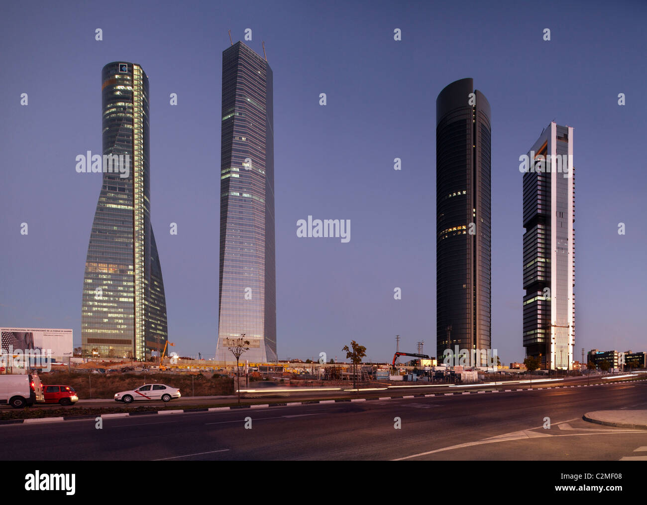 Torre Espacio, Madrid, Spain Stock Photo - Alamy
