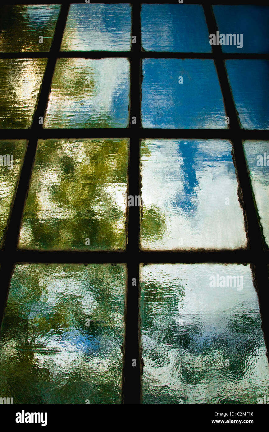 Tree reflection glass hi-res stock photography and images - Alamy
