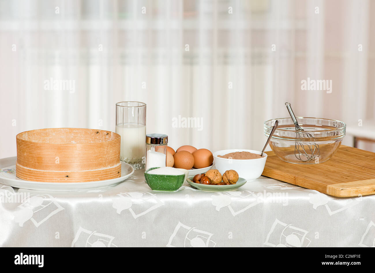 products and kitchen utensils for cooking Stock Photo - Alamy