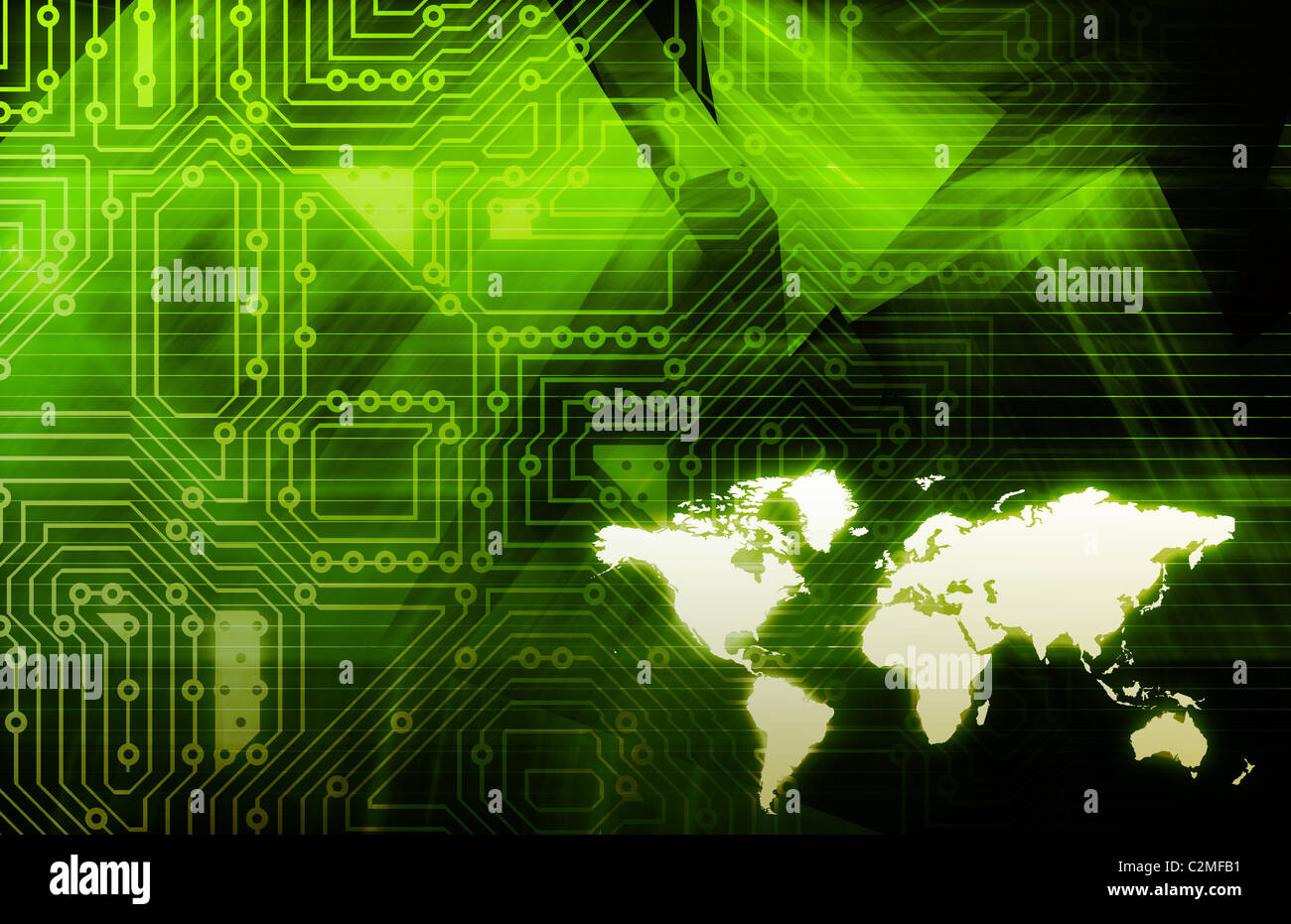 Internet World Wide Web Abstract Tech Background Stock Photo - Alamy