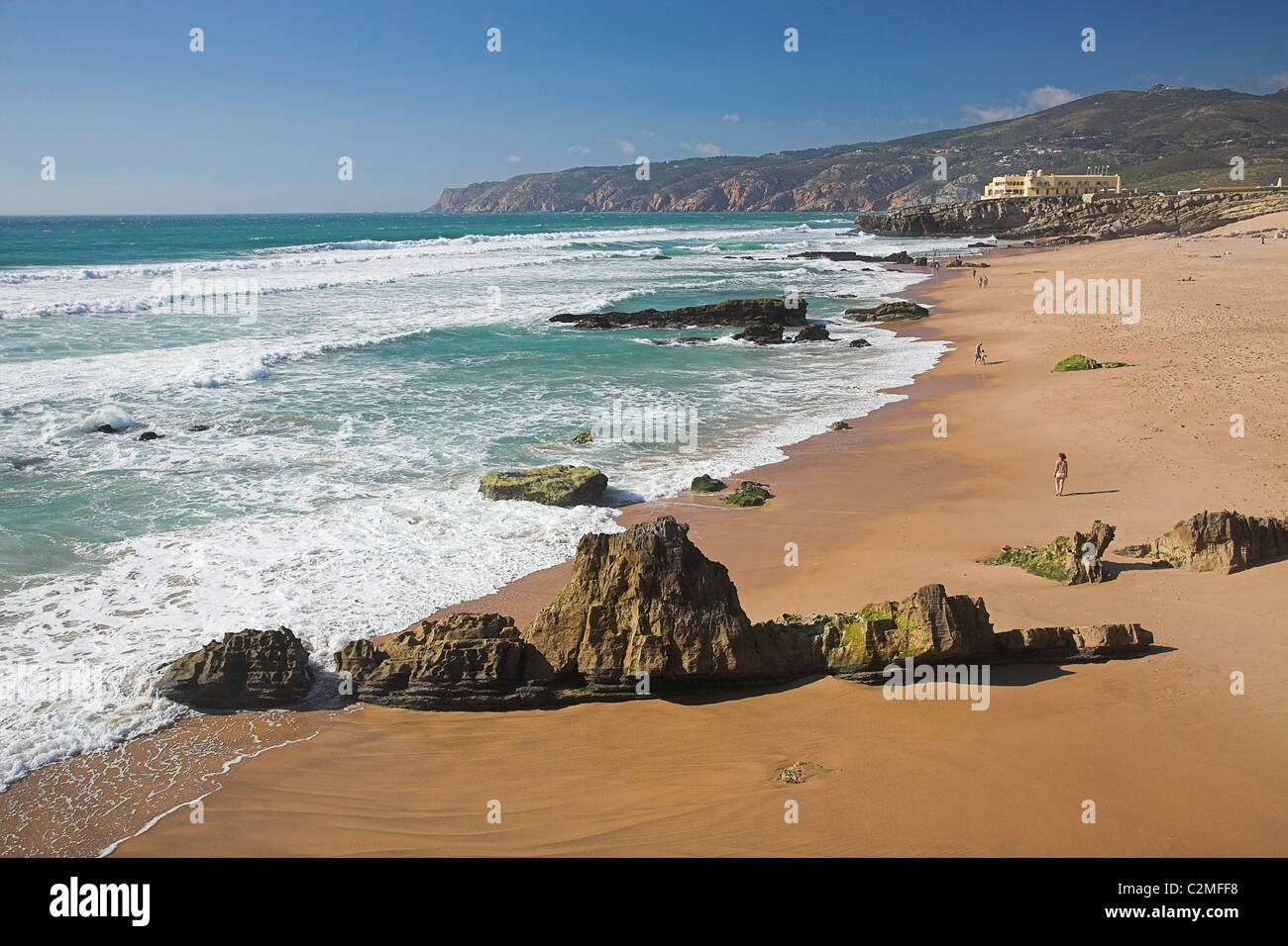 Seashore, Guincho Beach, Portugal Stock Photo - Alamy