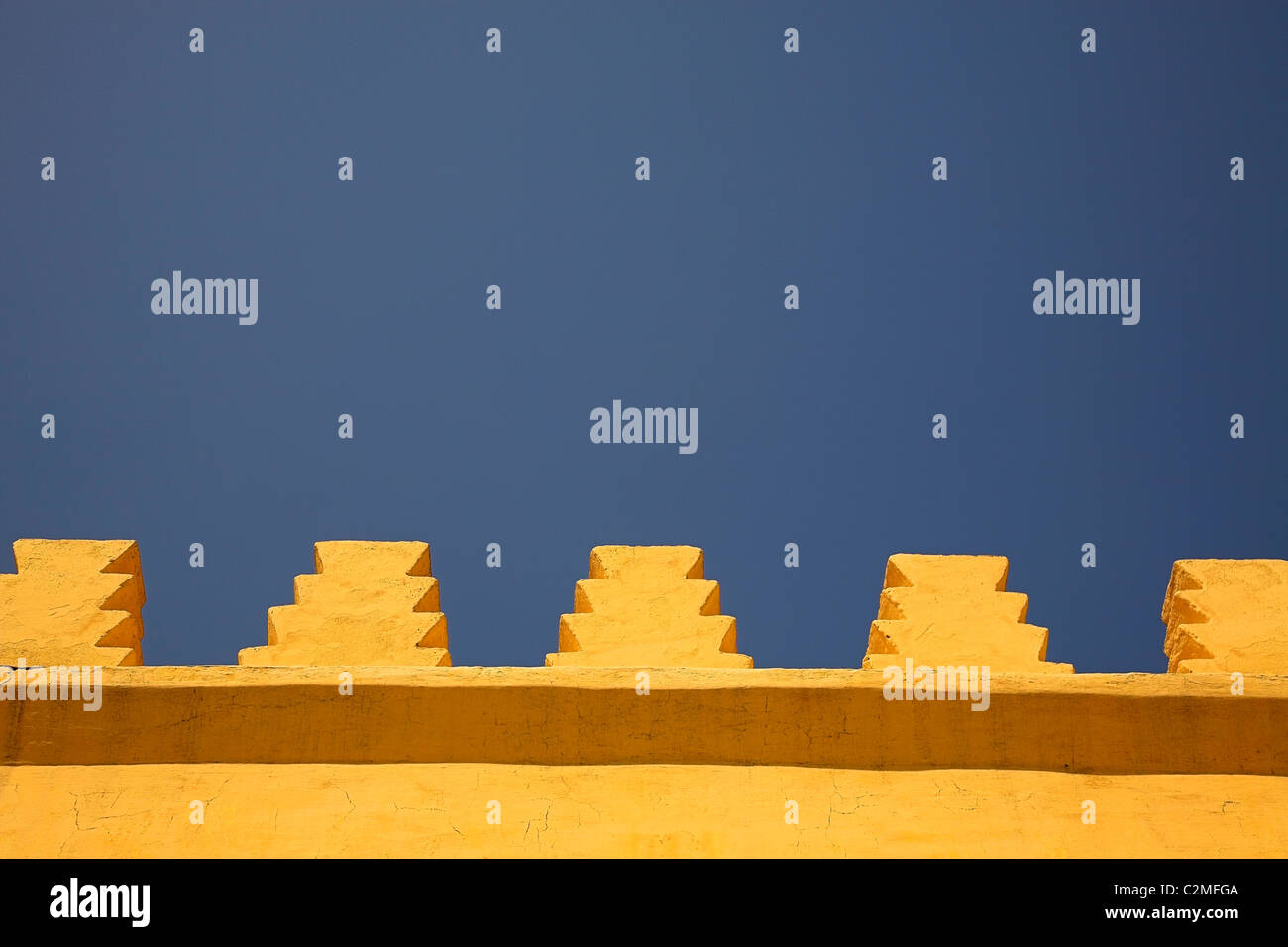 Decorative Roof Edge, Portugal Stock Photo - Alamy
