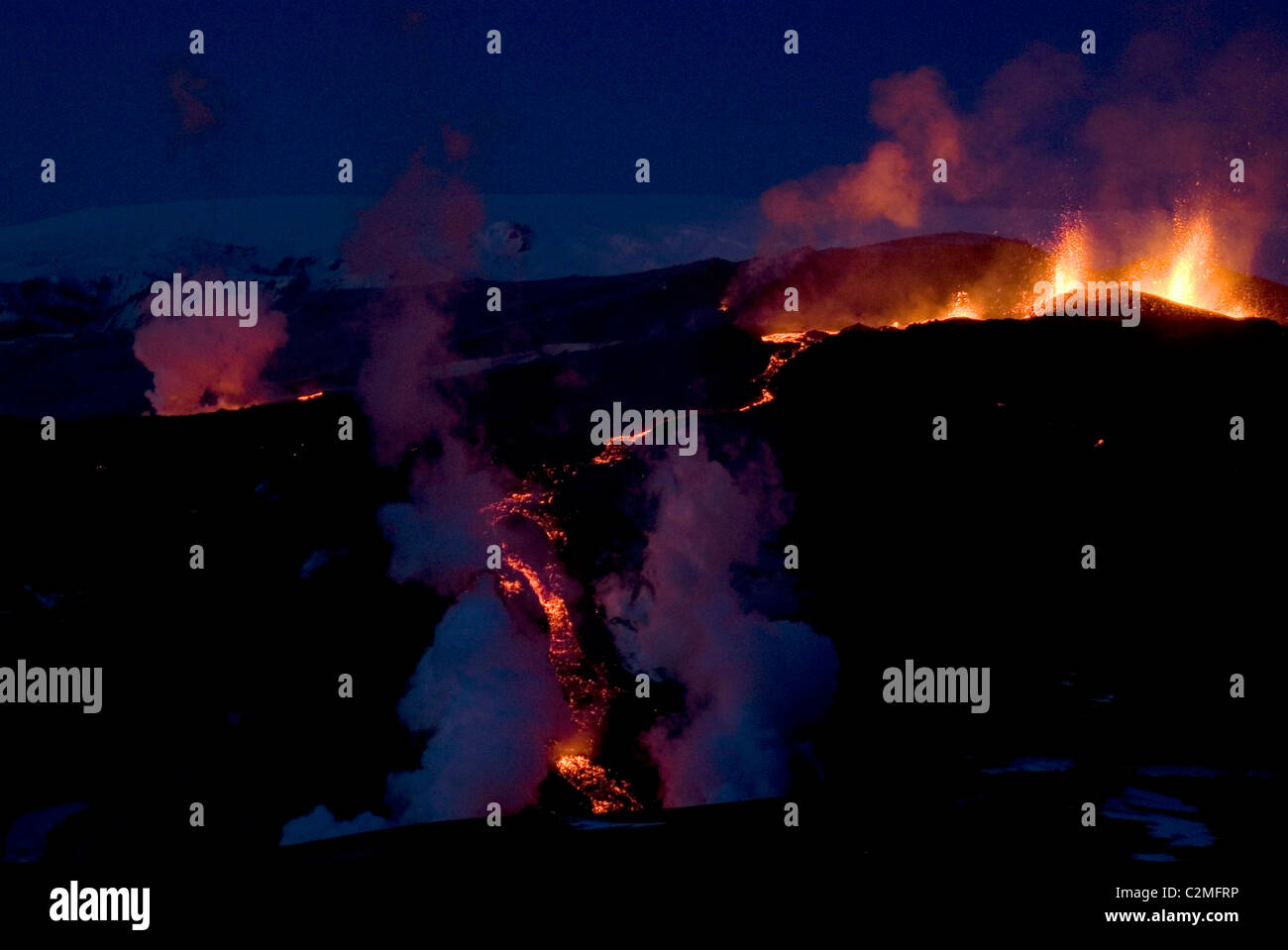 Lava flows and fountaining hi-res stock photography and images - Alamy