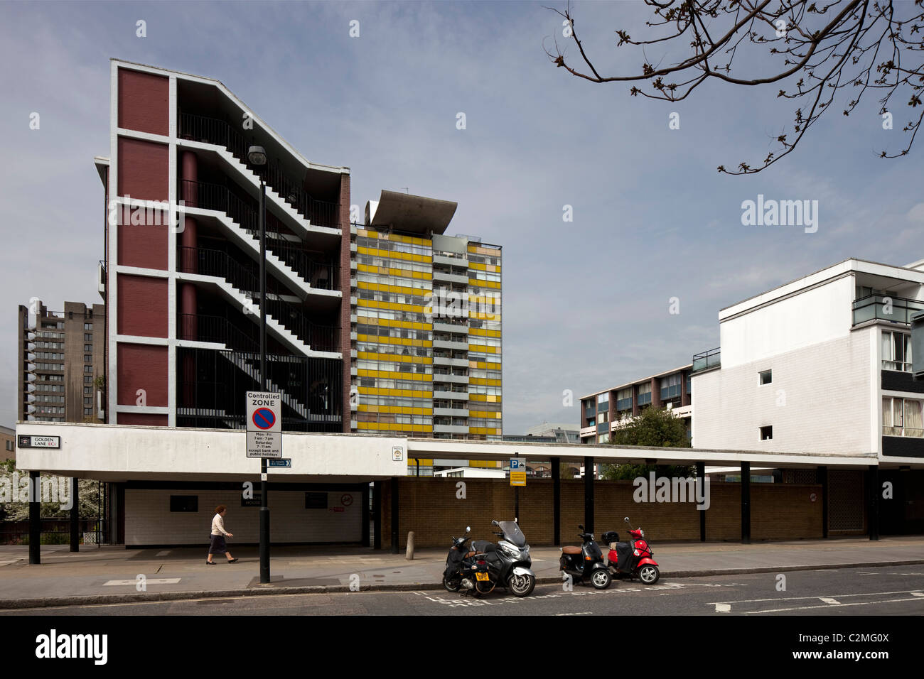 London Council Estate Stairs High Resolution Stock Photography and ...