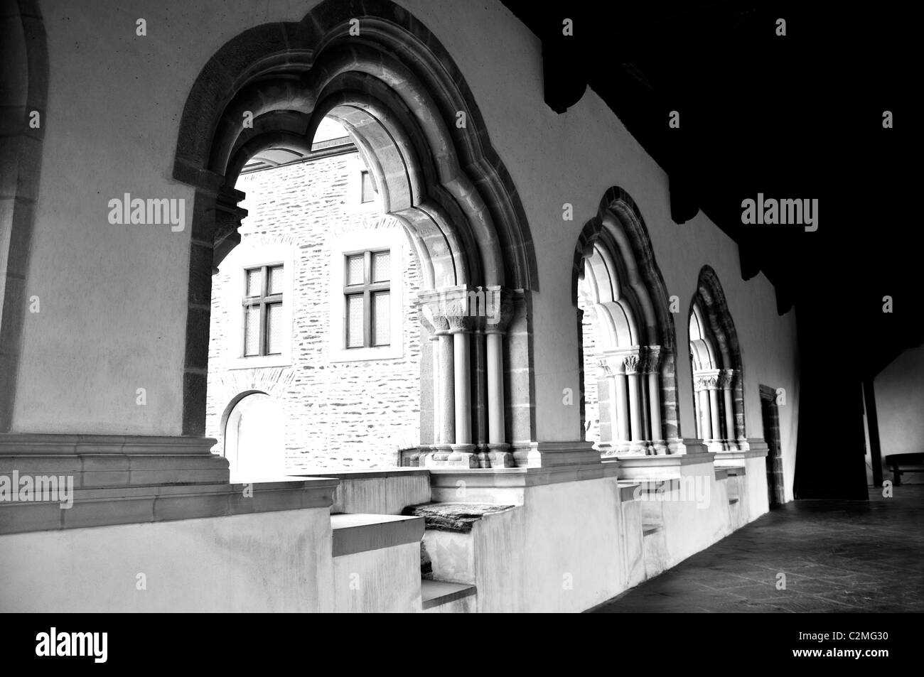 Vianden castle interior luxembourg hi-res stock photography and images ...