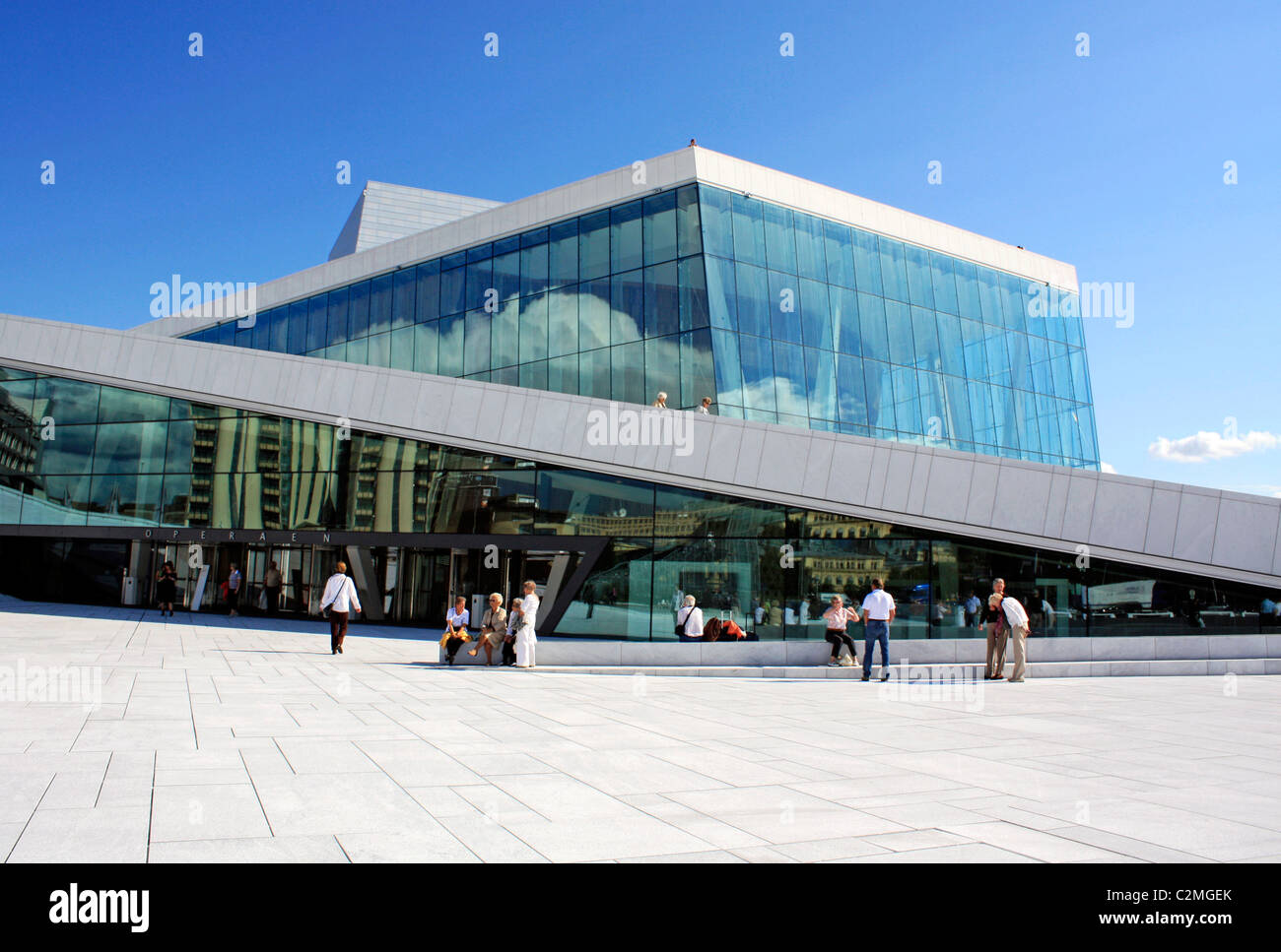 Oslo opera house hi-res stock photography and images - Alamy